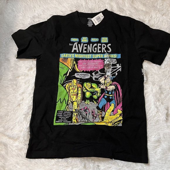 Marvel | Shirts | Marvel The Avengers Earths Mightiest Super Heroes ...